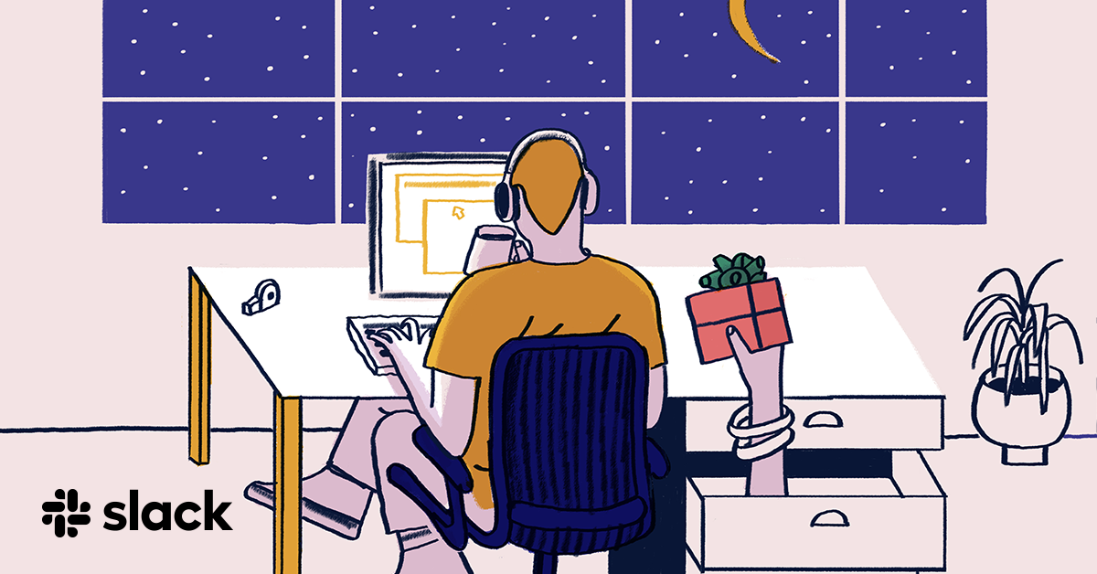 Run your holiday gift exchange right inside Slack | Slack