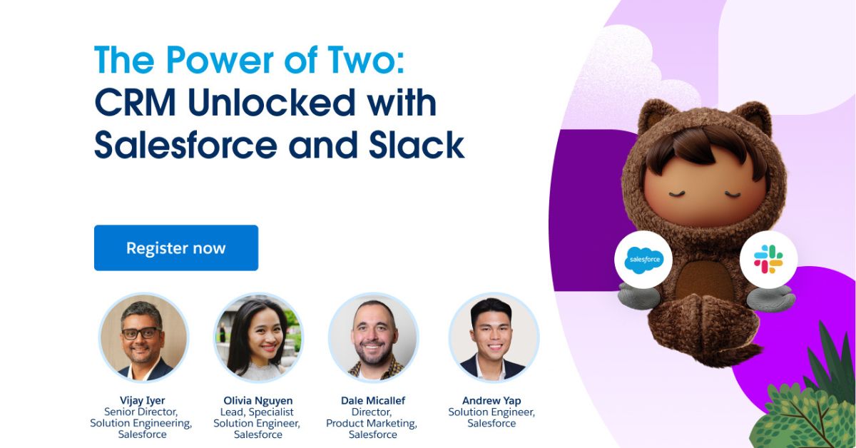 Salesforce + Slack: Driving Sales Success Together | Slack