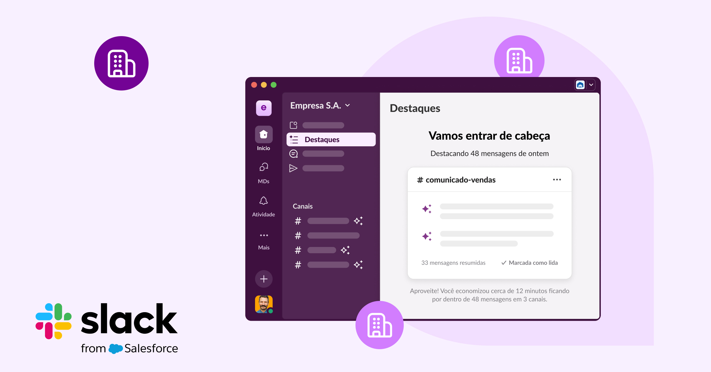 Por que empresas inovadoras usam o Slack | Slack