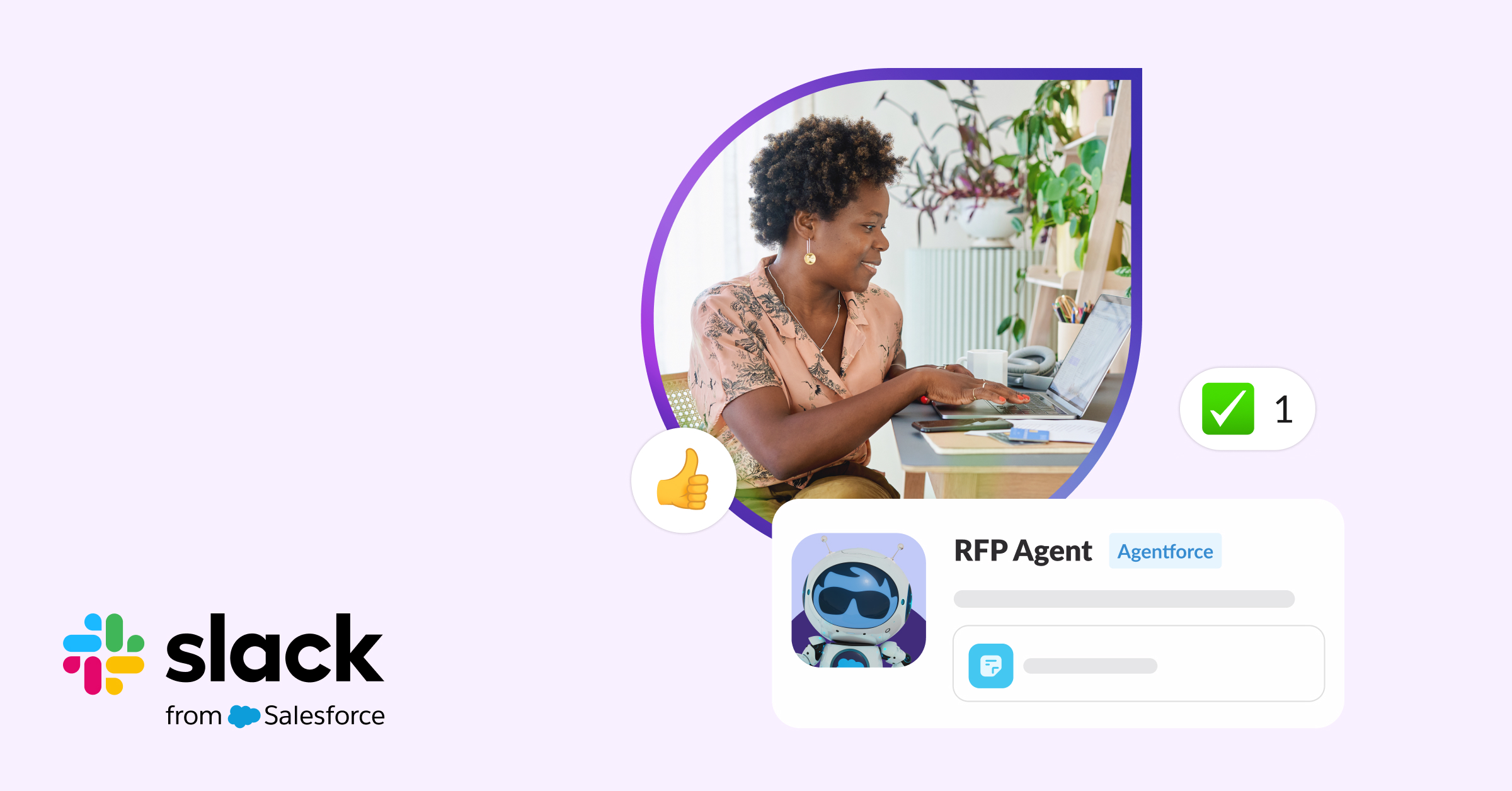 Agentforce in Slack to shaved hours off our RFP process | Slack