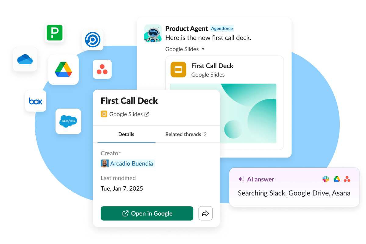 Work Objects: Bring Your Apps and Data into Slack | Slack