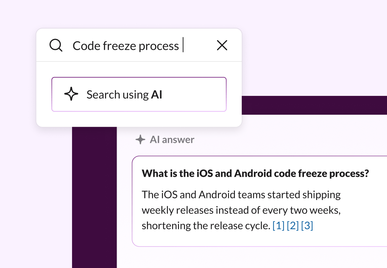 AI tool for productivity and work collaboration | Slack