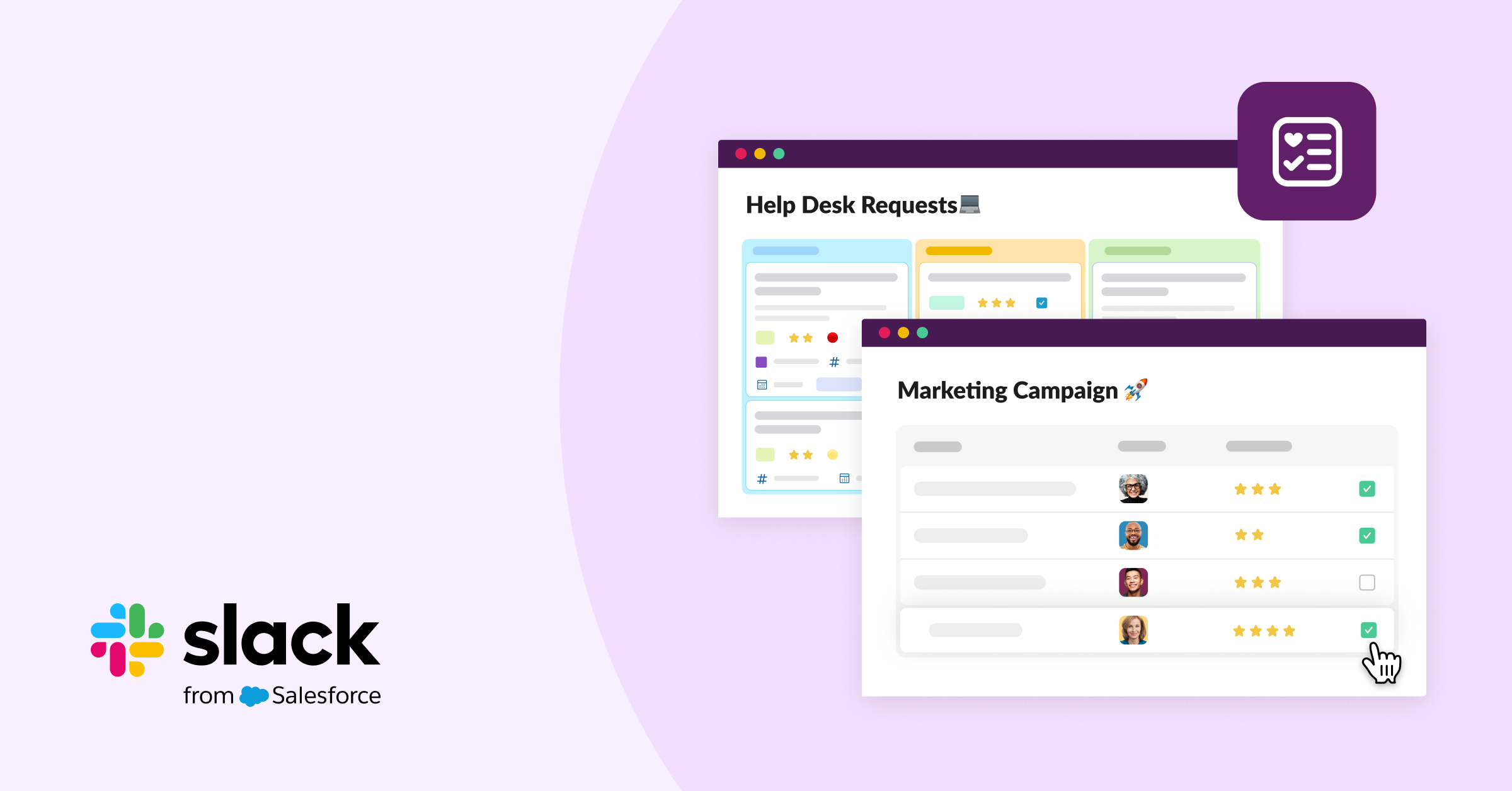 Turn your conversations into work with Slack lists | Slack Turn your conversations into work with Slack lists | Slack