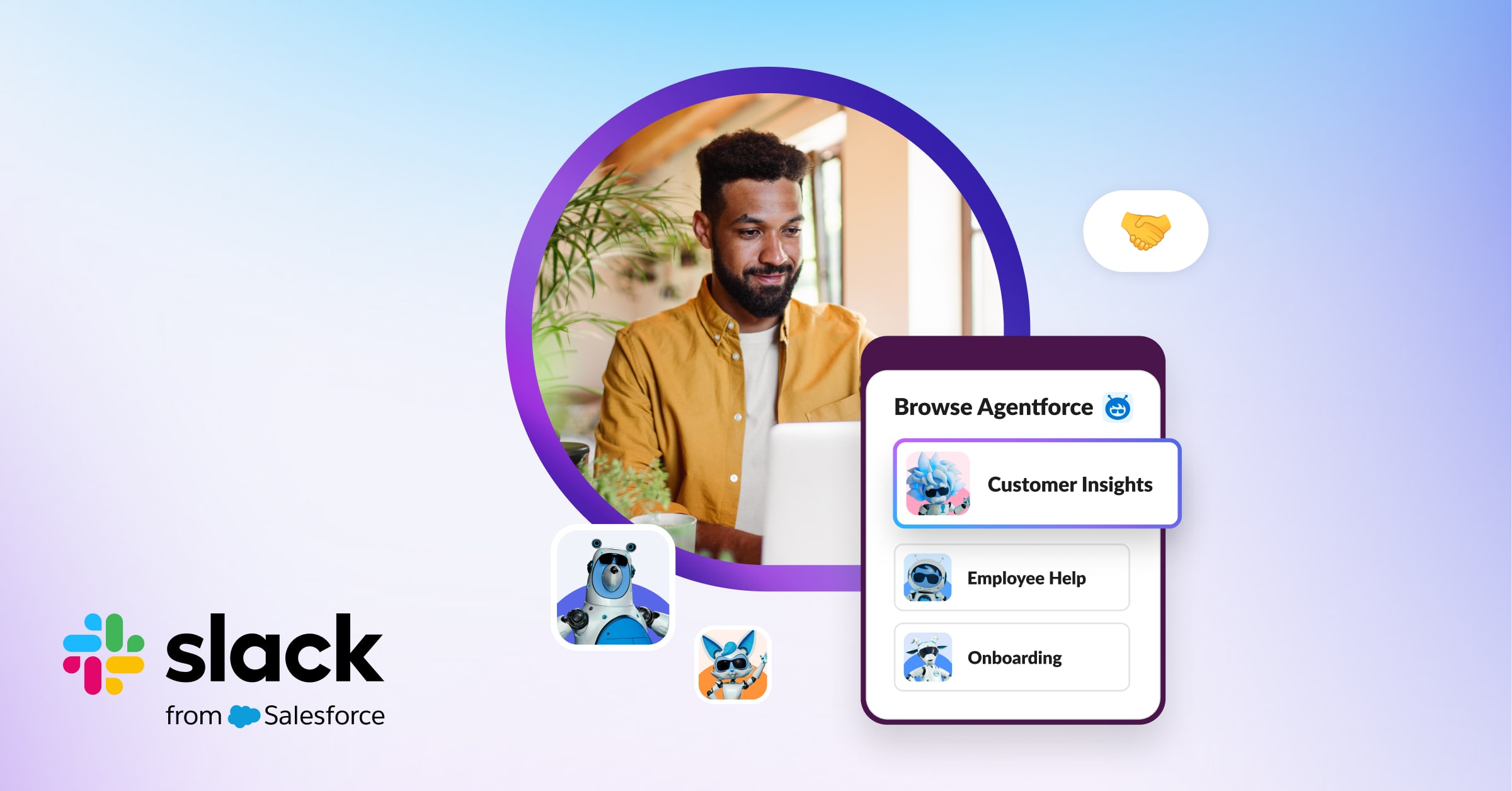 Agentforce para funcionários: seu funcionário de IA no Slack | Slack