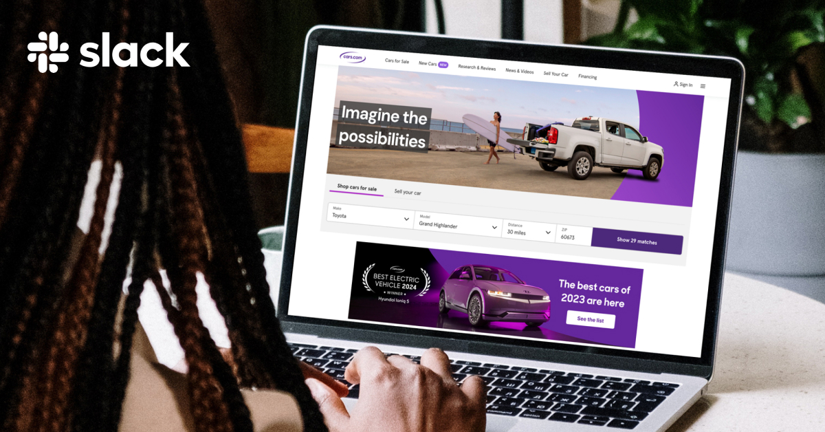 Cars Commerce revs up its expansion efforts with Slack | Slack